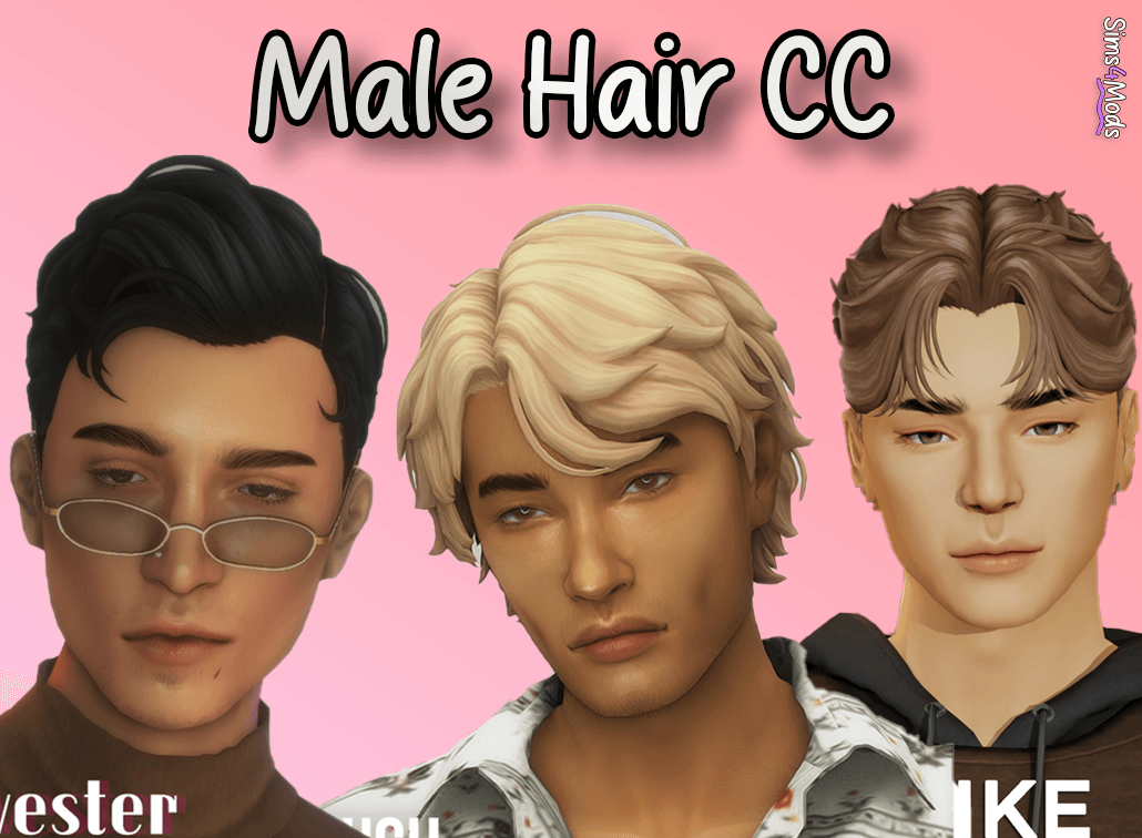45 Stylish Male Hair CC for The Sims 4: Elevate Your Sim's Look - Sims4Mods